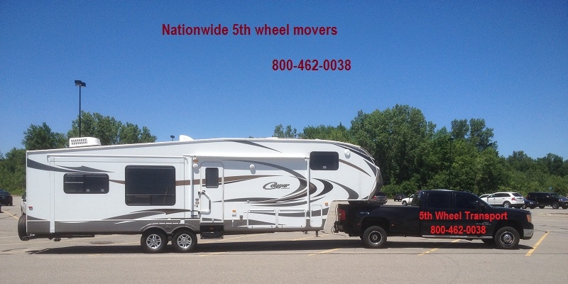 Fifth Wheel Transport - Nationwide - 800-462-0038